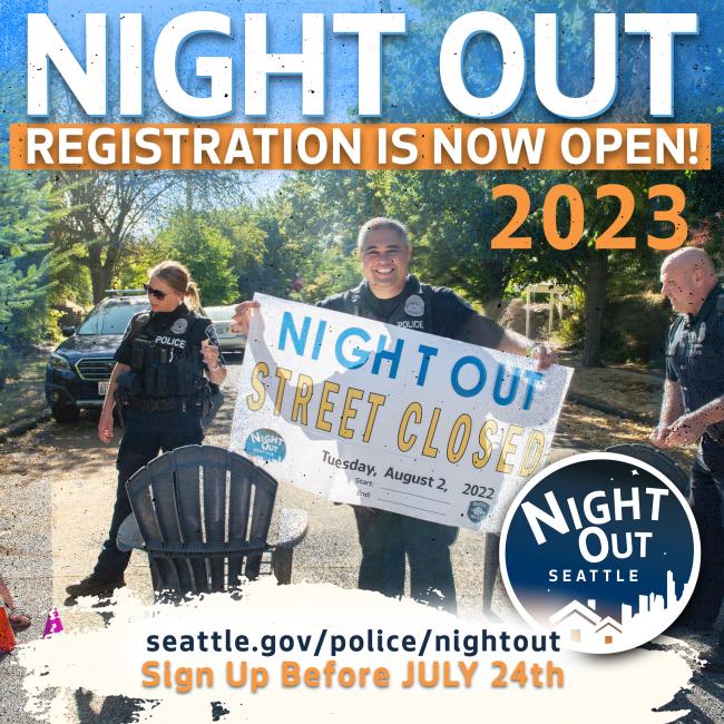 Night Out 2023 is just weeks away- Set for August 1 | Westside Seattle